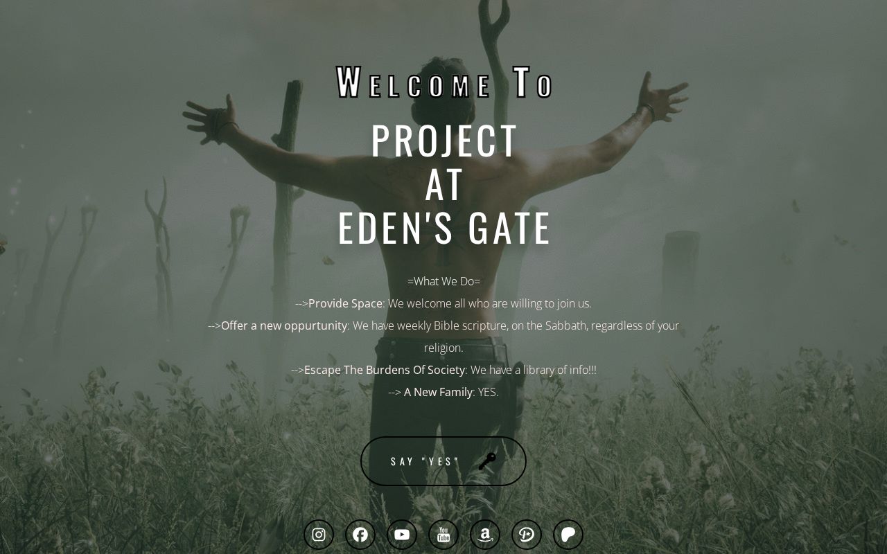 ProjectAtEden'sGate